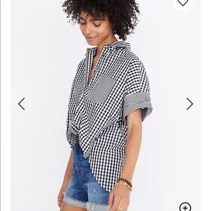 Madewell | Tops | Ginghamplay Buttondown Shirt | Poshmark